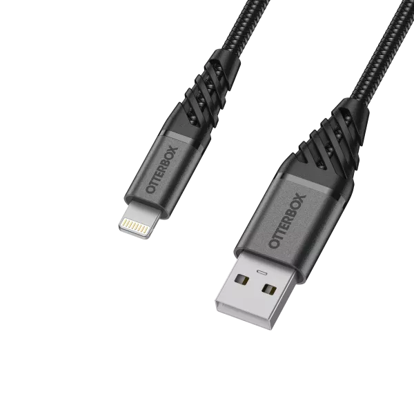 Otterbox | OtterBox Premium Cable USB A-Lightning 1M, black