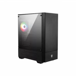 MSI | MSI MAG FORGE 111R Mid Tower Gaming Computer Case 'Black, 1x 120mm...