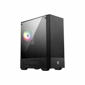 MSI | MSI MAG FORGE 111R Mid Tower Gaming Computer Case 'Black, 1x 120mm...