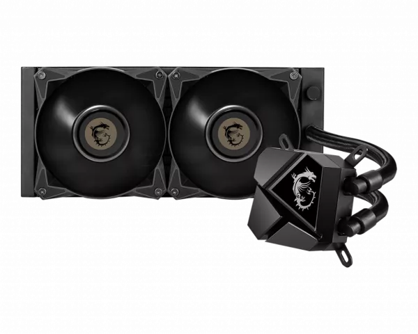 MSI | MSI MAG CORELIQUID P240 Liquid CPU Cooler '240mm Radiator, 2x 120m...