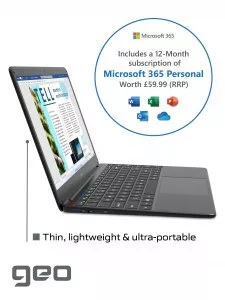 Geo Computers | Geo Computers GeoBook 140 14-inch Laptop Windows 10 Inte...