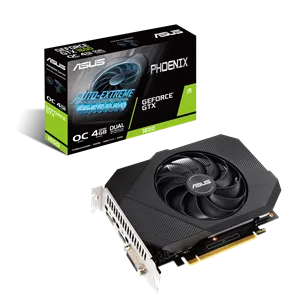 Asus | ASUS Phoenix PH-GTX1650-O4GD6-P graphics card NVIDIA GeForce GTX ...