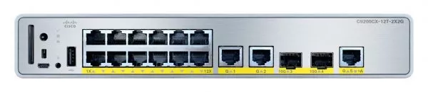 Cisco | Cisco C9200CX-12T-2X2G-E network switch Managed Gigabit Ethernet...