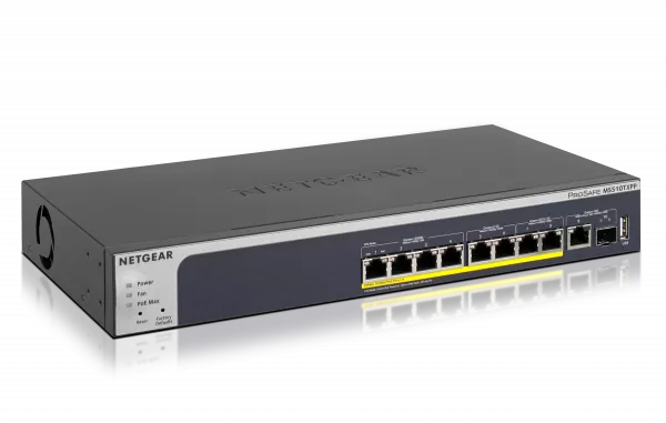 Netgear | NETGEAR MS510TXPP Managed L2/L3/L4 10G Ethernet (100/1000/1000...