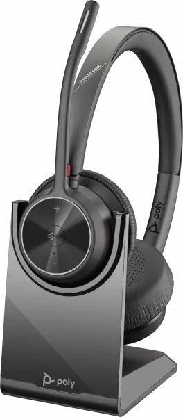 HP | HP Poly Voyager 4320-M Microsoft Teams Certified Headset with charg...