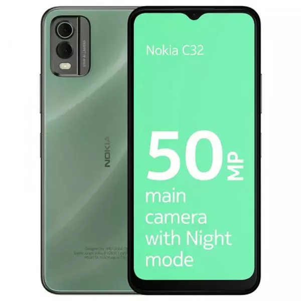 | NOKIA C32 TA-1534 DS 4/64 GBIE GREEN